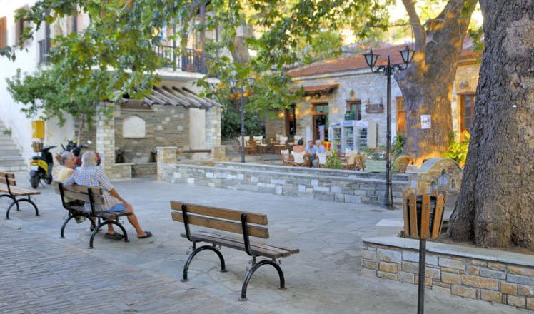 De plaats Afissos op Pilion, Griekenland - Ross Holidays