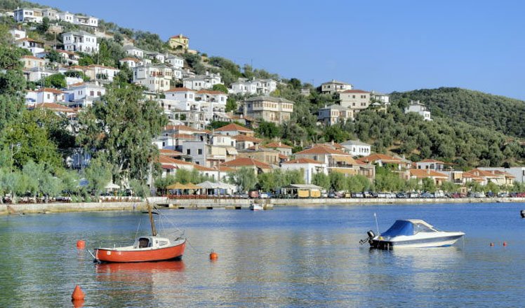 De plaats Afissos op Pilion, Griekenland - Ross Holidays