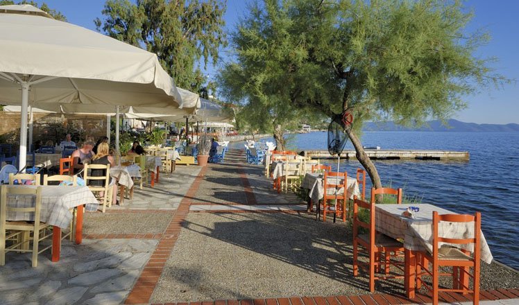 De plaats Afissos op Pilion, Griekenland - Ross Holidays