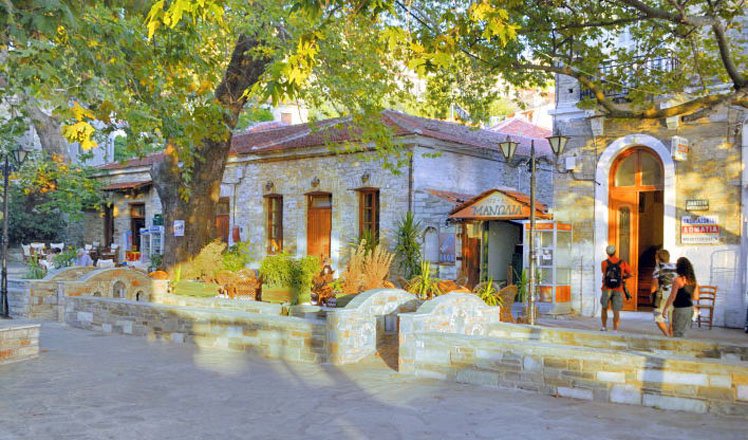 De plaats Afissos op Pilion, Griekenland - Ross Holidays