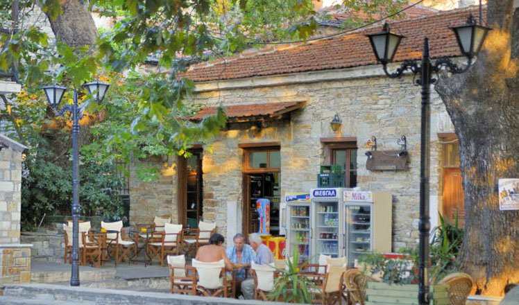 De plaats Afissos op Pilion, Griekenland - Ross Holidays