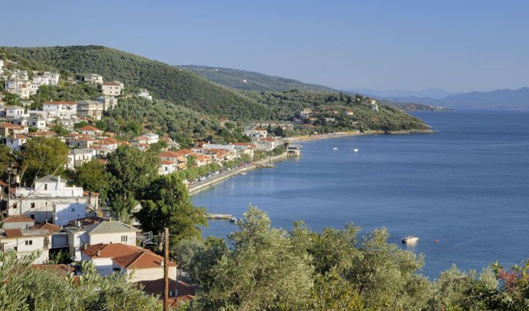 De plaats Afissos op Pilion, Griekenland - Ross Holidays