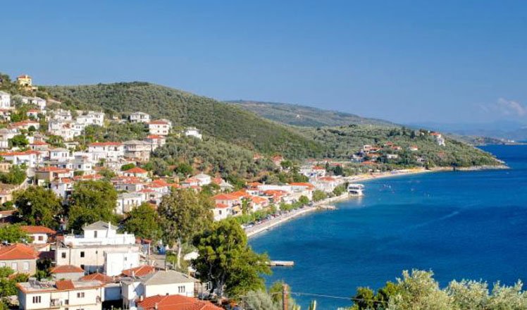 De plaats Afissos op Pilion, Griekenland - Ross Holidays
