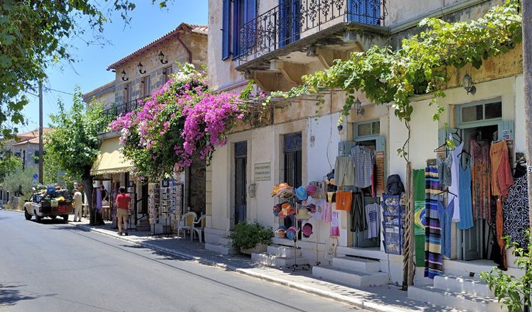 De plaats Kardamili op Peloponnesos, Griekenland - Ross Holidays